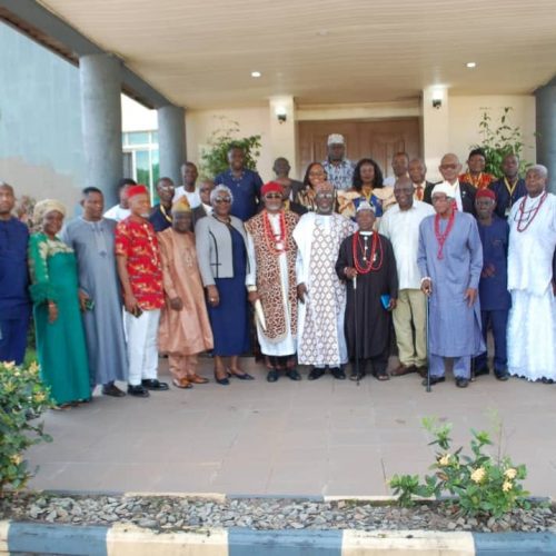 NEW MOUAU GOVERNING COUNCIL VISITS UNIVERSITY, SEN. ADIGHIJE, PLEDGES ...
