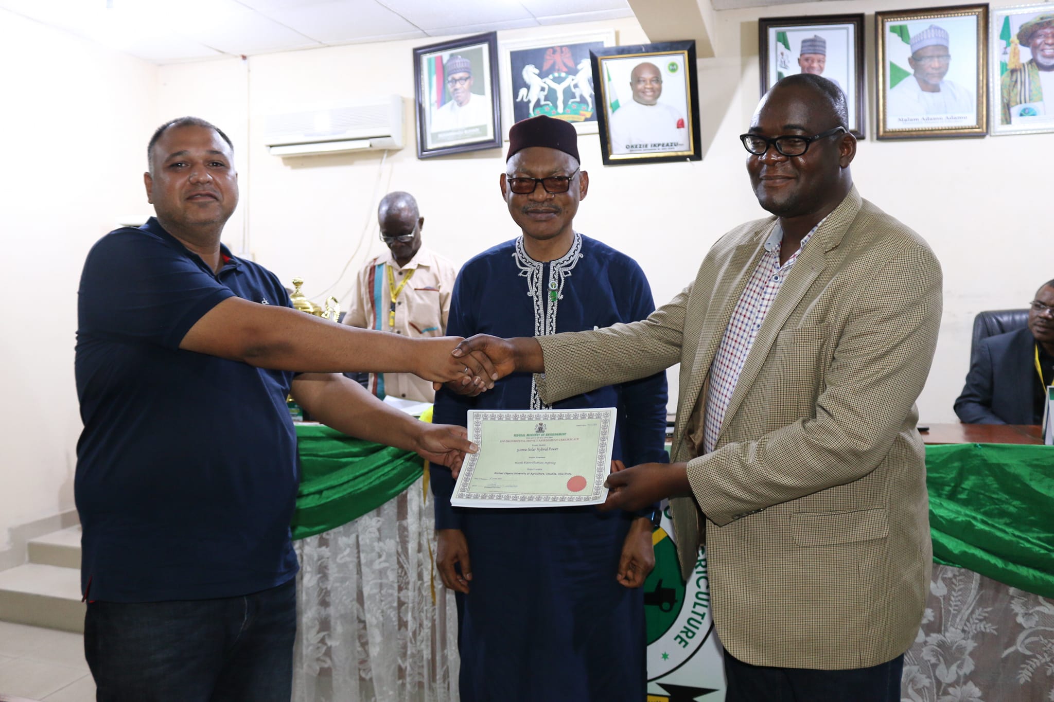 MOUAU HANDS OVER SOLAR PLANT SITE TO REA, VARSITY TO GET STEADY ...